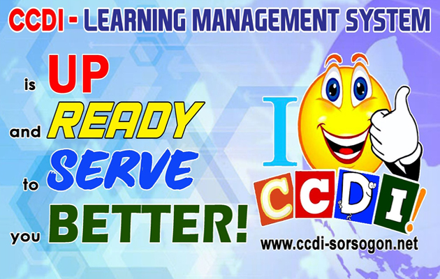 CCDI-LMS IS UP, READY TO SERVE STUDENTS BETTER! – CCDI Sorsogon ...